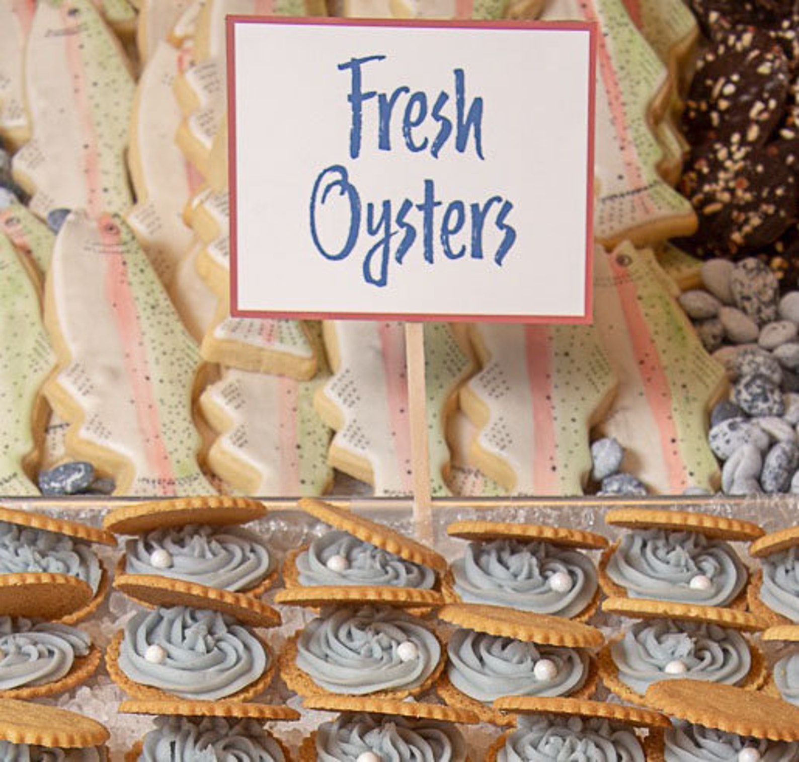 Seafood Signs // Seafood Market Signs // Beach Theme Party // Fishing ...