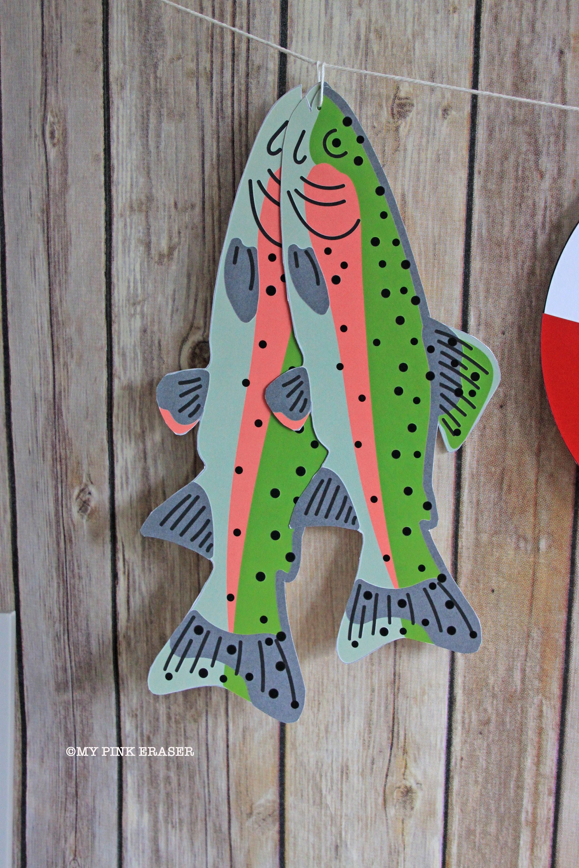Fishing Theme Banner// Fishing Party - Etsy