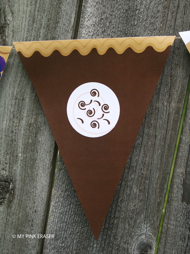 Pie Banner // Pie Pennant // County Fair Banner - Etsy