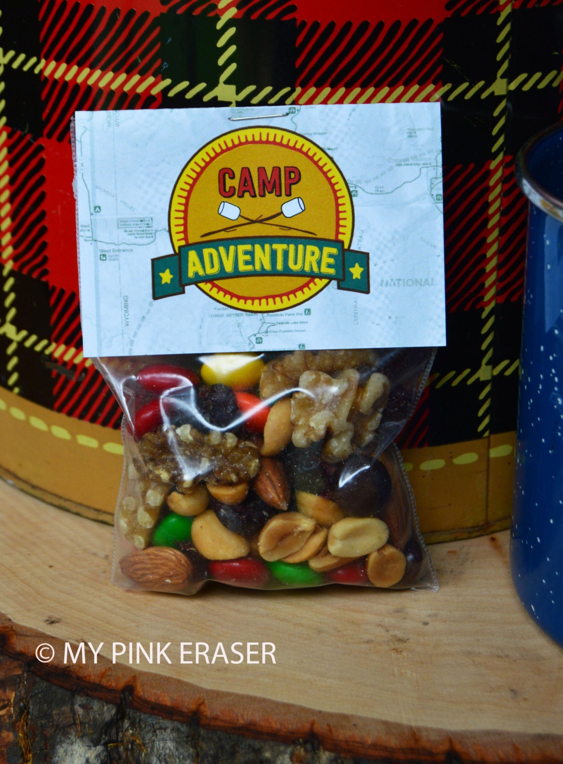 Camping Theme Party Favor Topper - Etsy