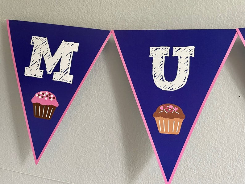 Muffins With Mom Banner // Mom Banner - Etsy