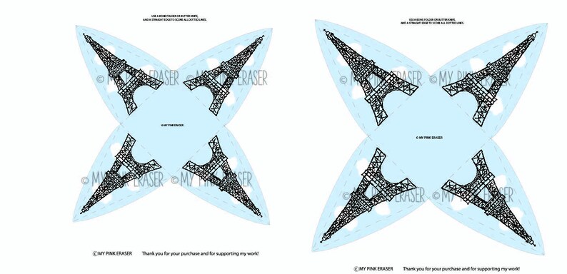 Eiffel Tower Favor Box // Paris Theme Party // Paris Wedding - Etsy