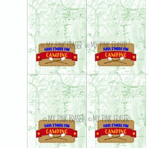 S'more Party Favor // Camping Party Favor - Etsy