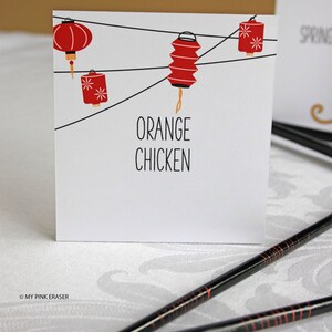 Chinese New Year Place Cards // Lunar New Year Place Cards // Chinese ...