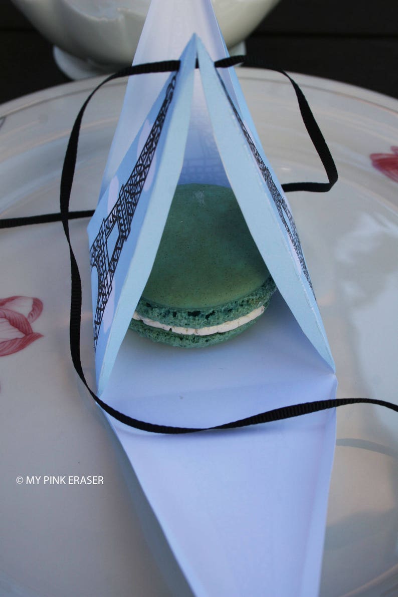 Eiffel Tower Favor Box // Paris Theme Party // Paris Wedding // Paris ...