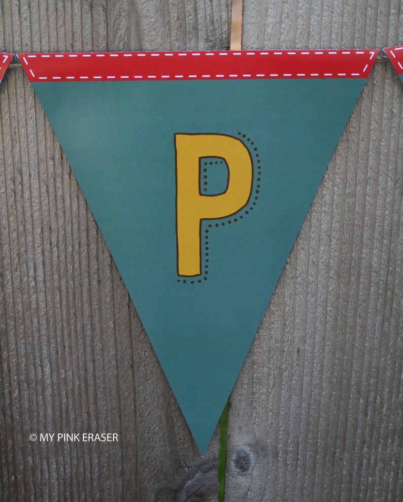 Happy Campers Banner // Camping Party Decorations - Etsy