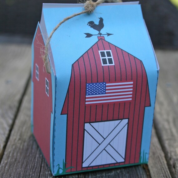 Barn party favor // country theme party favor | Etsy