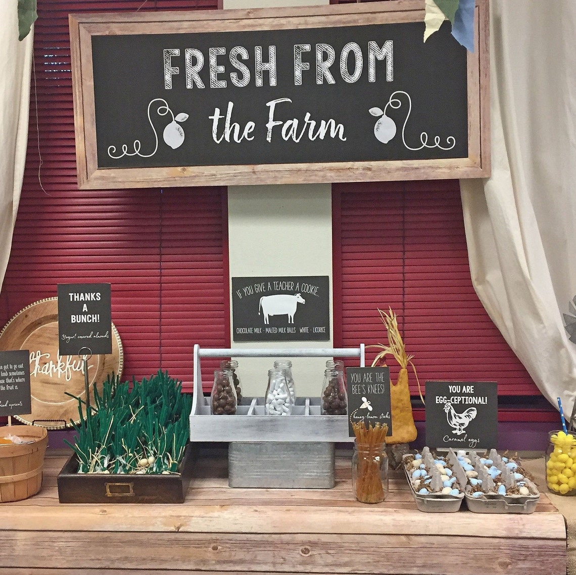 Chalkboard Farm Stand Signs // Produce Stand Sign - Etsy