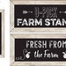 Chalkboard Farm Stand Signs // Produce Stand Sign - Etsy