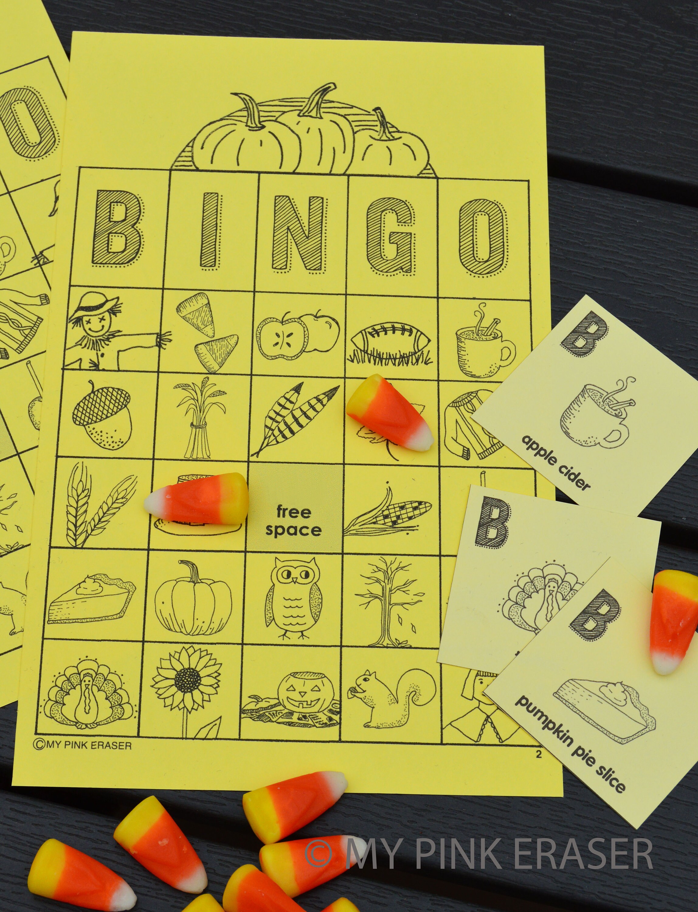 Fall Party Games // Halloween Party Games // Fall Bingo Card ...