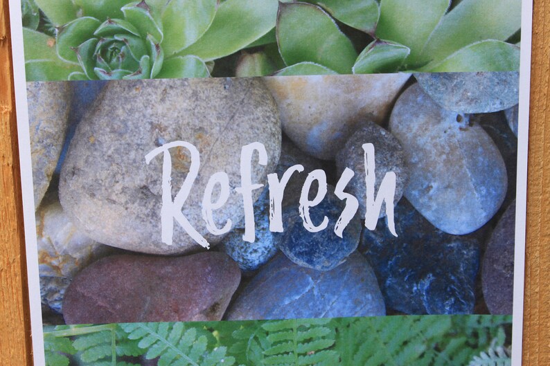 Relax Refresh Renew Poster - Etsy
