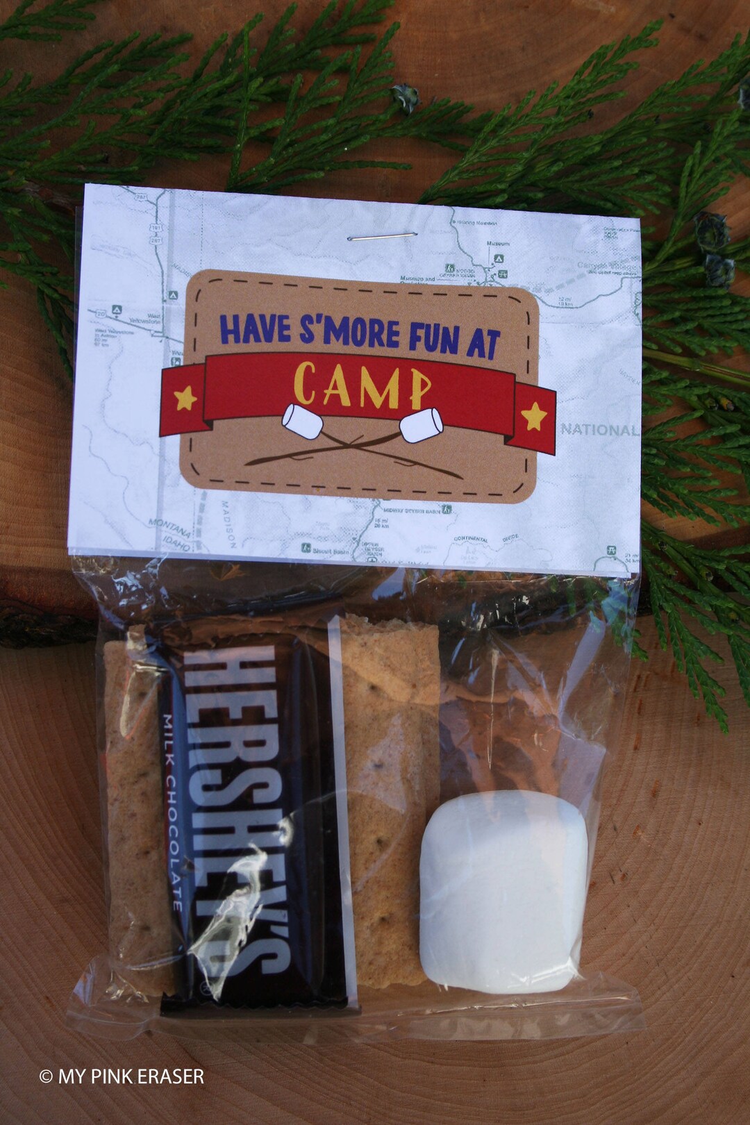 S'more Party Favor // Camping Theme Party Favor - Etsy