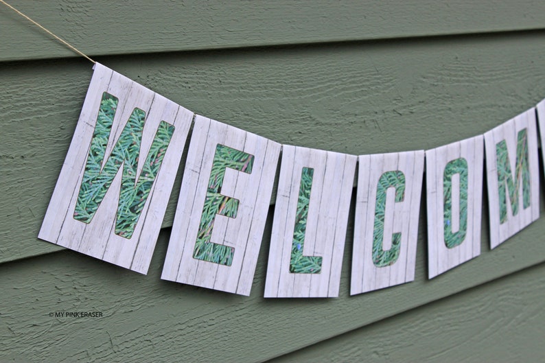 Welcome Banner for Classroom // Farmhouse Theme Welcome Banner - Etsy