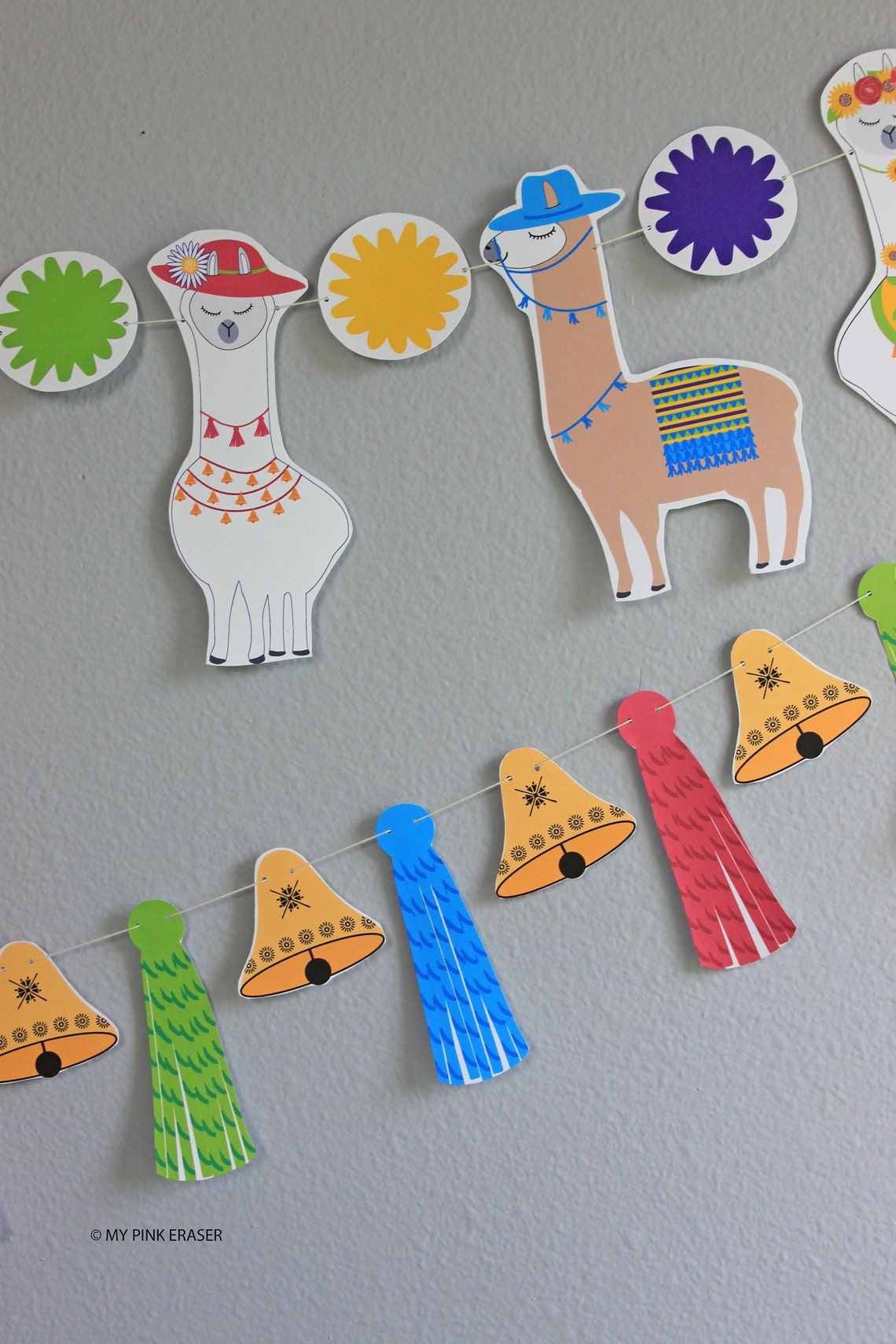 Llama Banner // Alpaca Theme Banner - Etsy