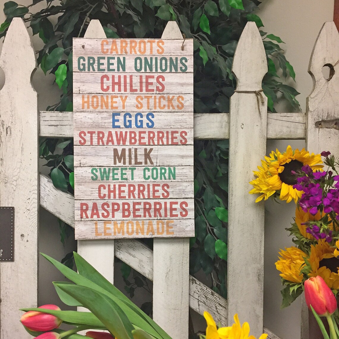 Farmstand Printable Sign // Produce Stand Sign - Etsy