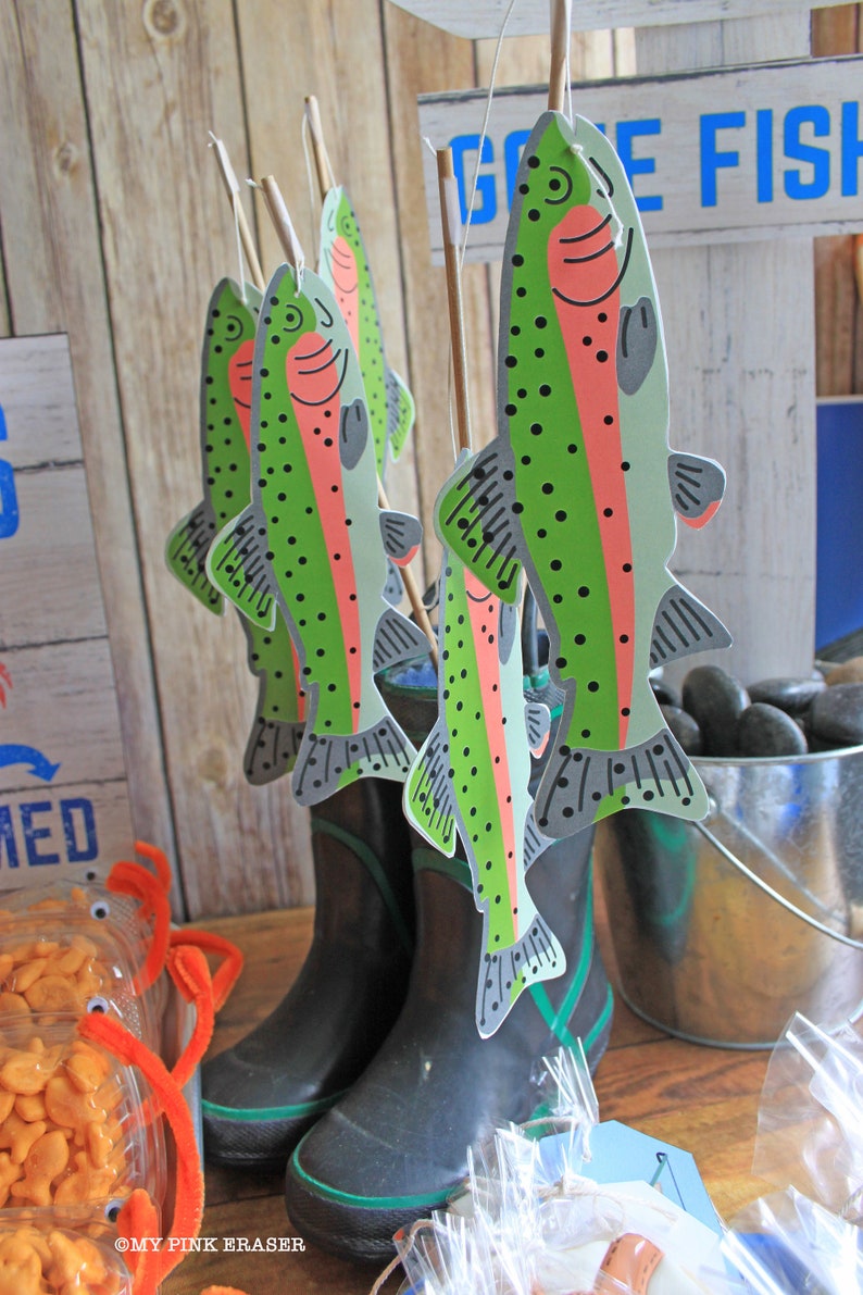 Fish Cut Outs // Rainbow Trout | Etsy