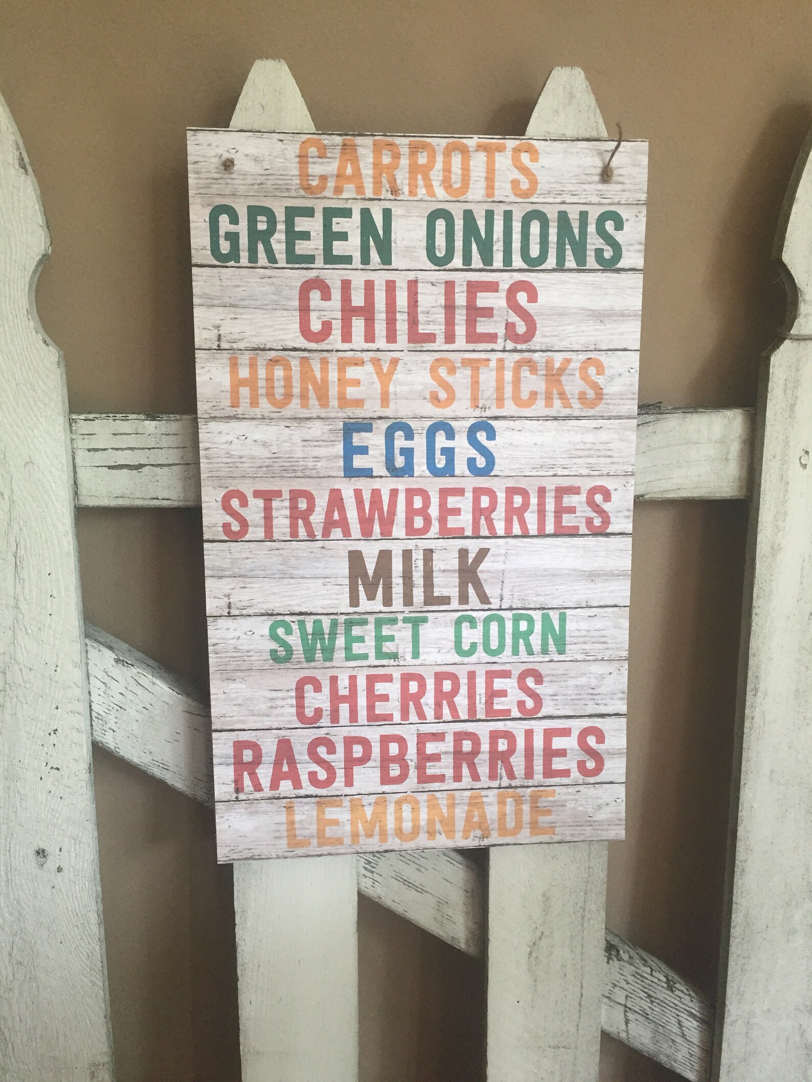 Farmstand Printable Sign // Produce Stand Sign - Etsy