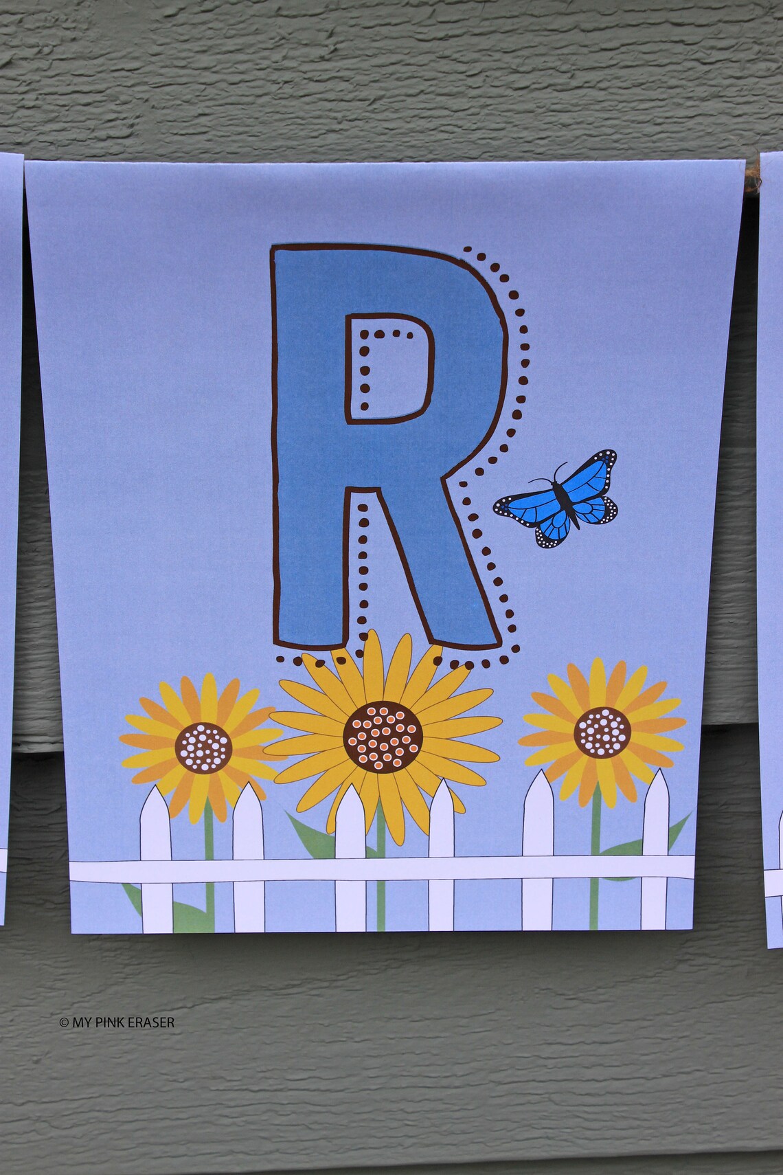 Reading Garden Banner // Classroom Banner | Etsy