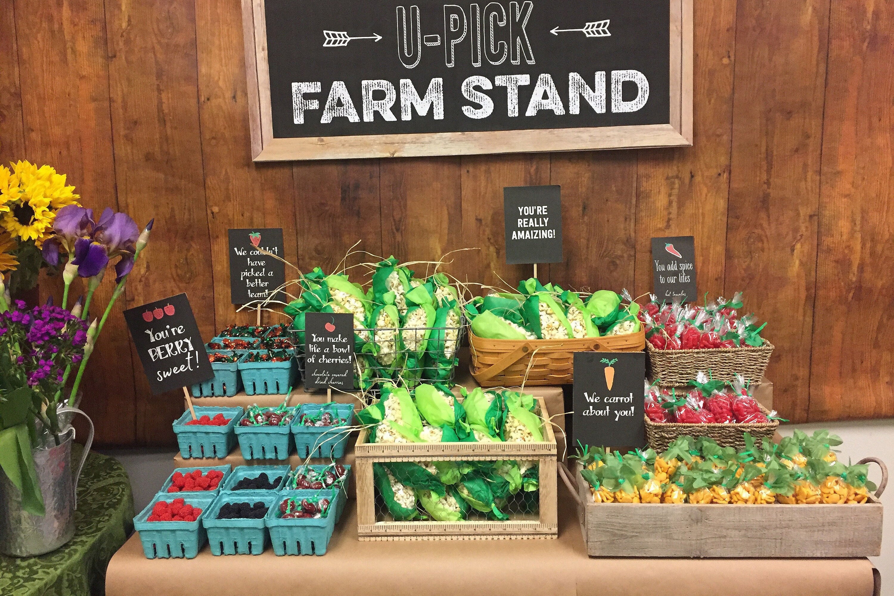 Farmers Market Display Ideas