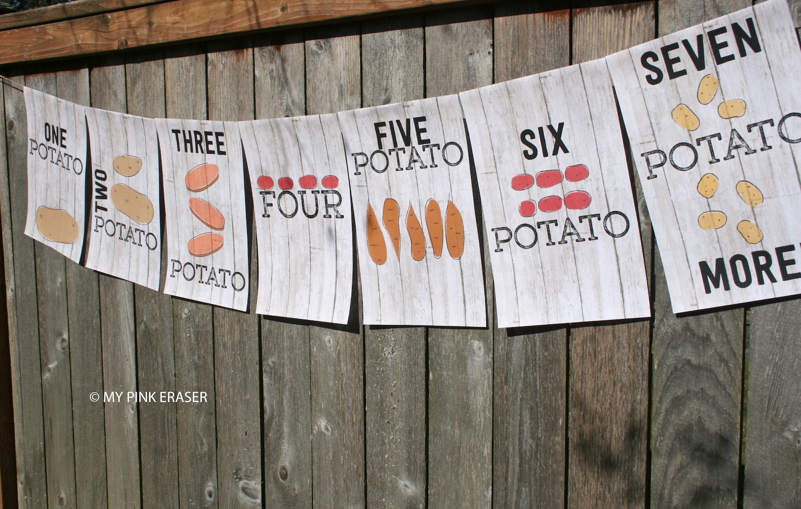 Potato Bar Banner // Baked Potato Bar Banner - Etsy