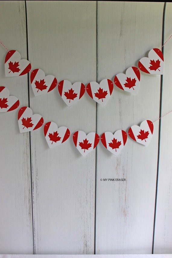 Canada Day Banner // Canada Banner | Etsy