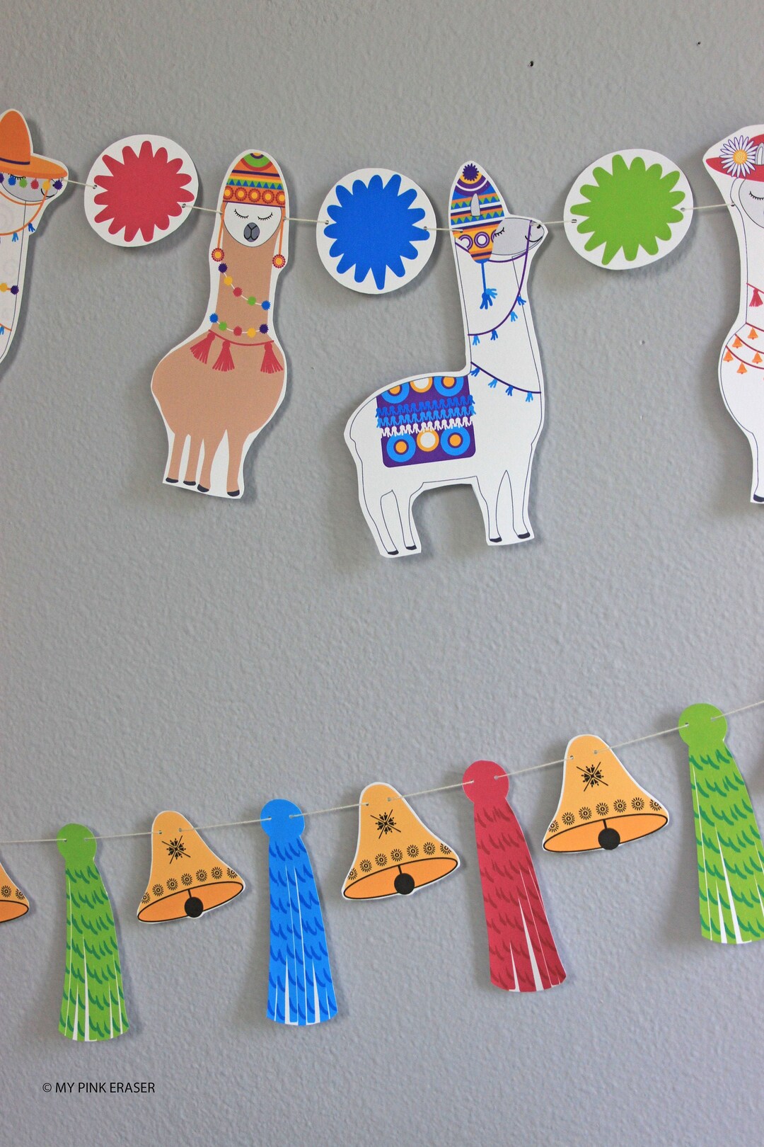 Llama Banner // Alpaca Theme Banner - Etsy