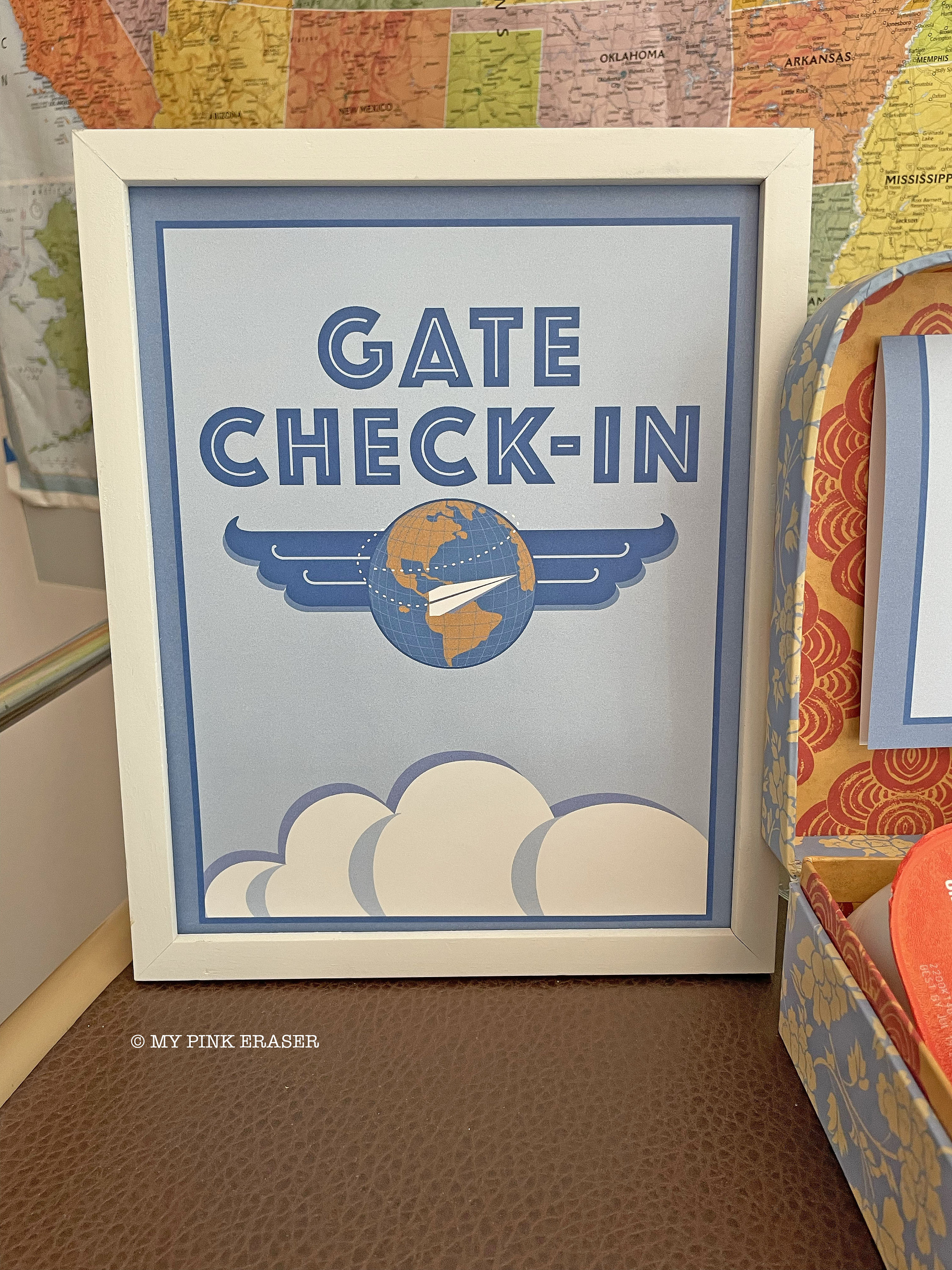 Travel Theme Signs // Airport Signs - Etsy