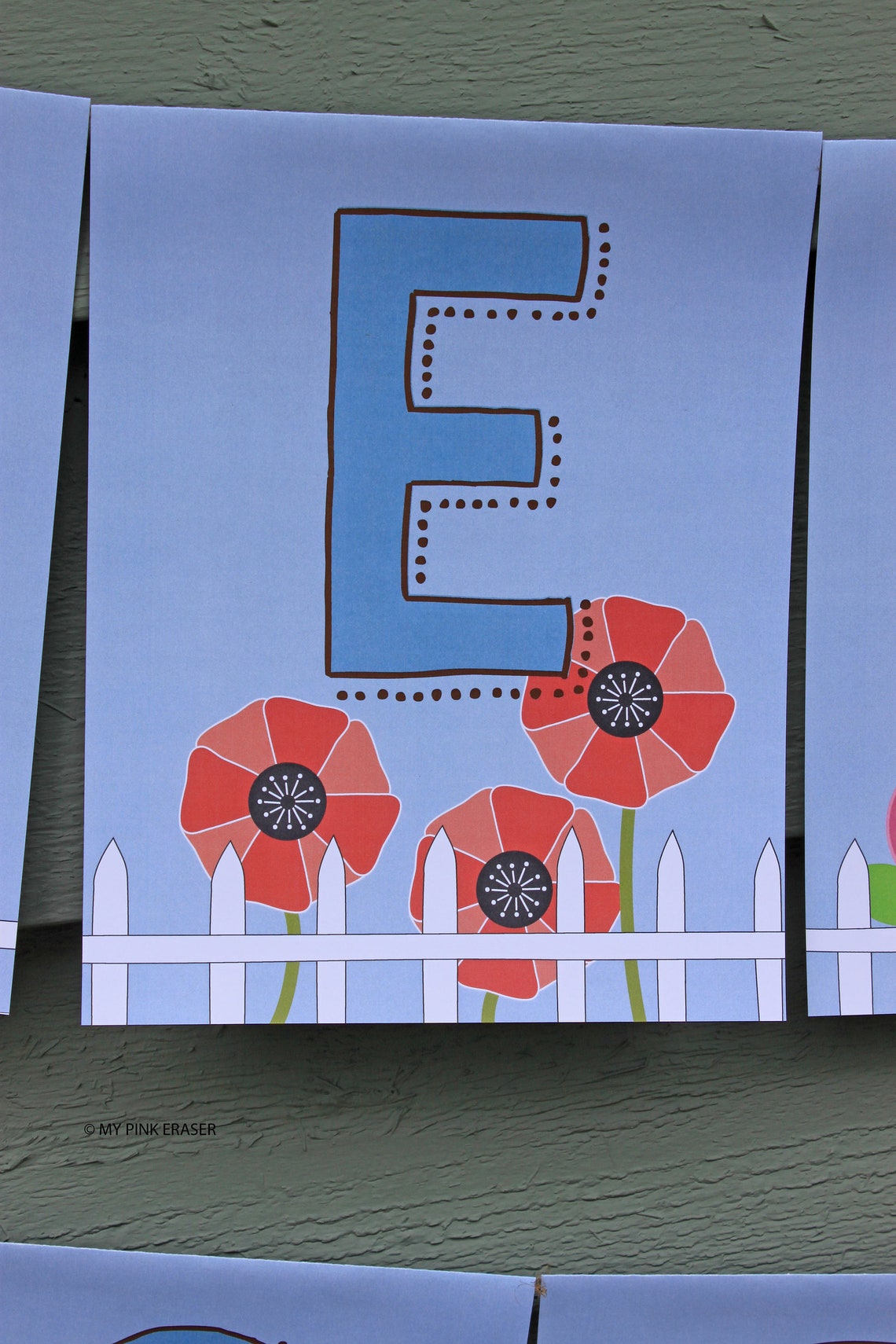 Reading Garden Banner // Classroom Banner - Etsy