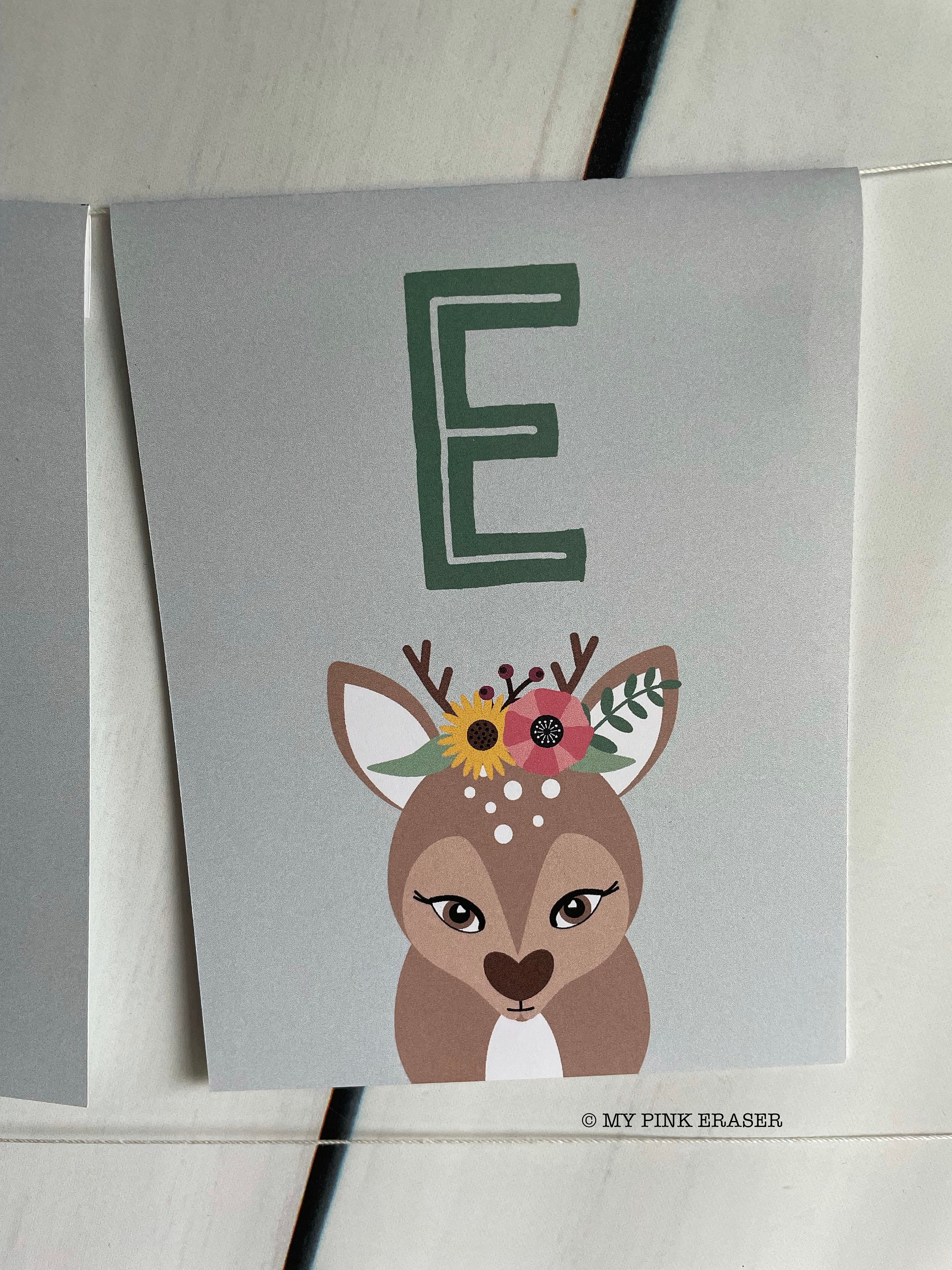Woodland Animal Banner // Woodland Theme Party // Woodland Baby Shower ...