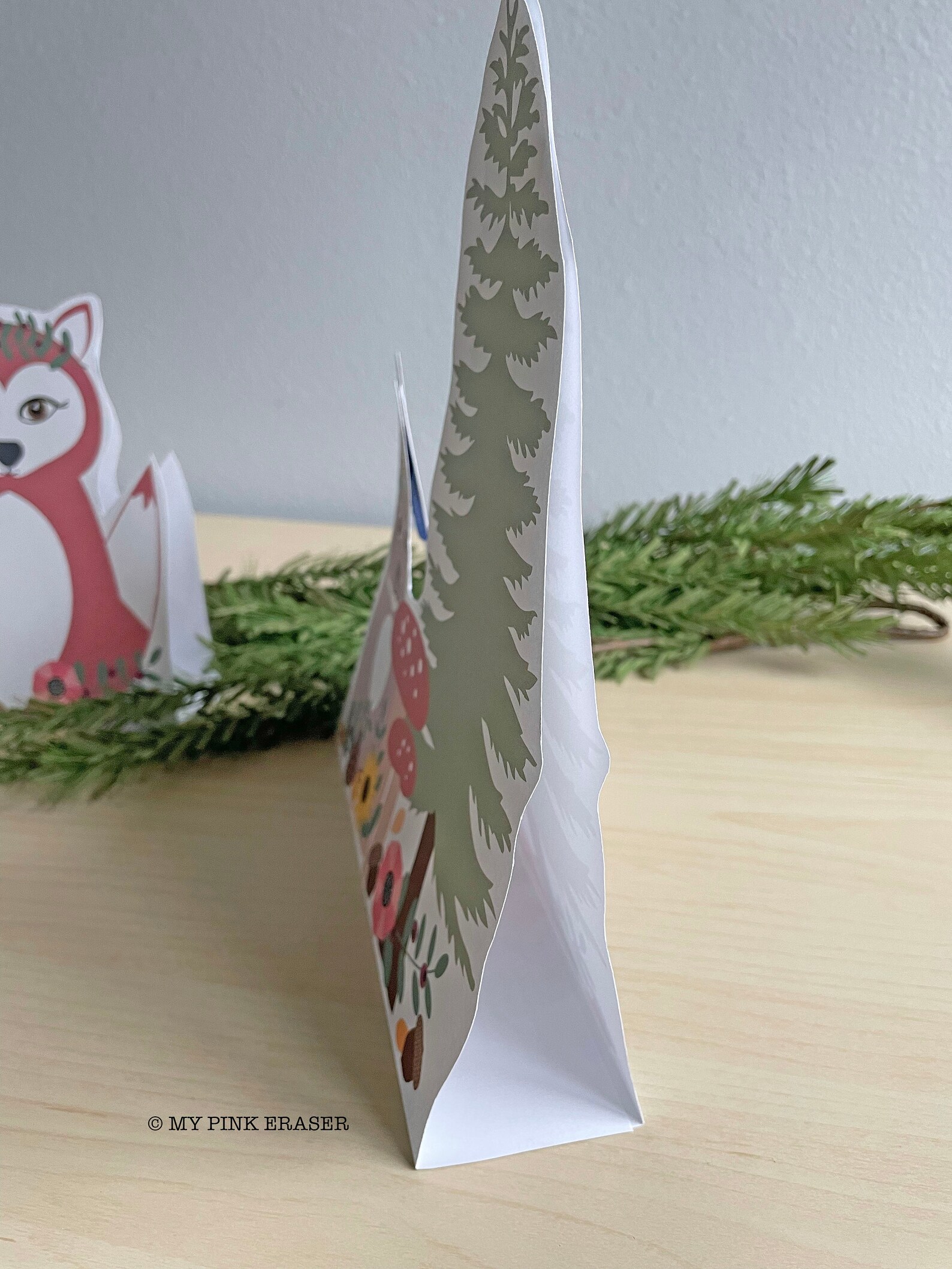 Woodland Animal Table Displays // Woodland Theme Party Decor - Etsy