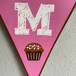 Muffins With Mom Pennant // Mom and Muffin Banner // Coffee Club Sign ...