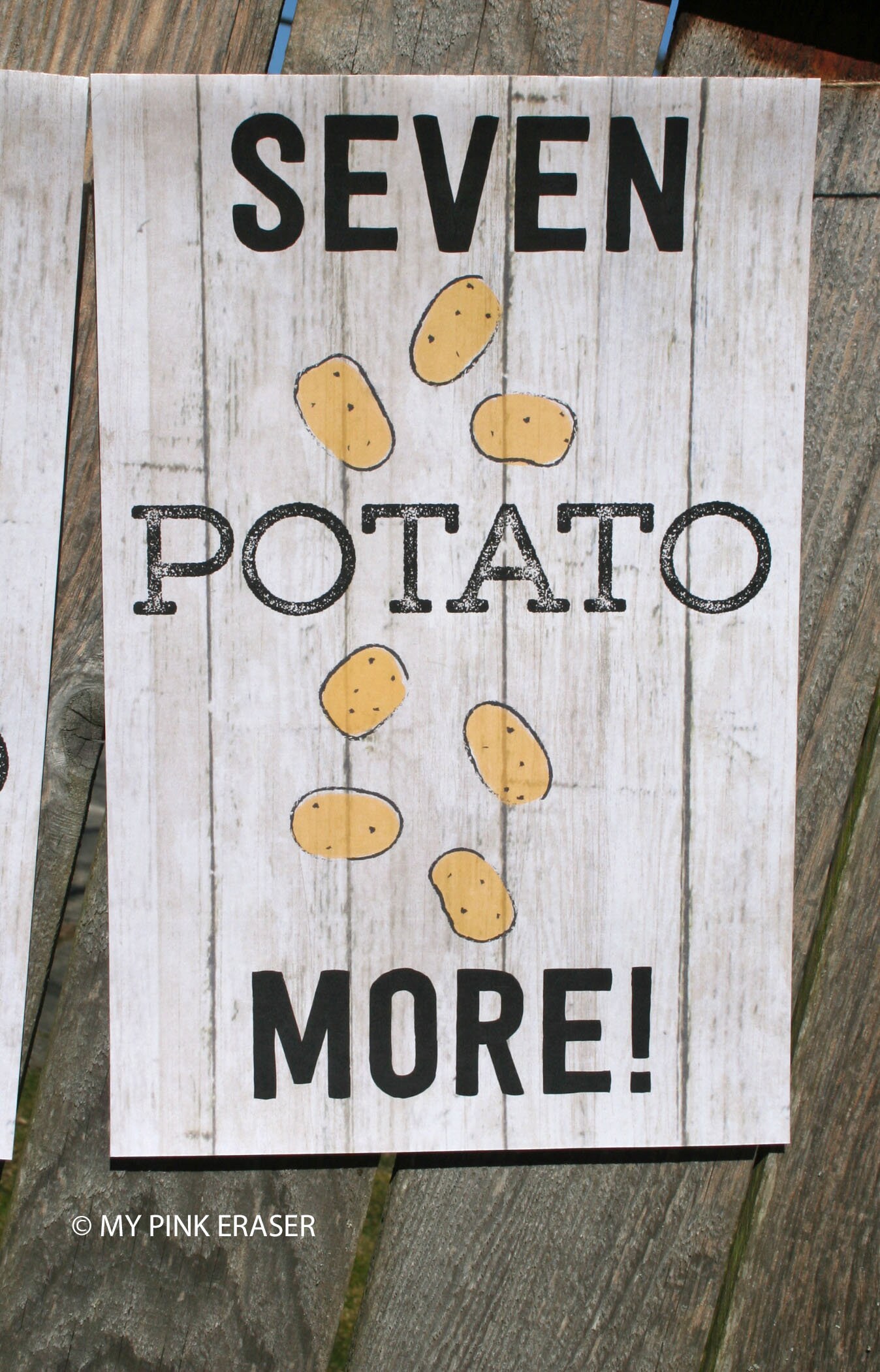 Potato Bar Banner // Baked Potato Bar Banner - Etsy