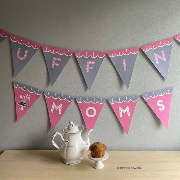 Muffins With Mom Banner - Etsy