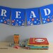 Classroom Read Banner // Reading Star Theme Banner - Etsy