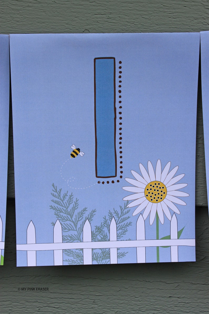 Reading Garden Banner // Classroom Banner - Etsy