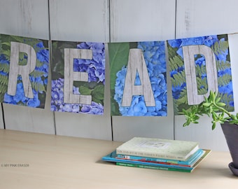 Classroom Read Banner // Reading Star Theme Banner | Etsy
