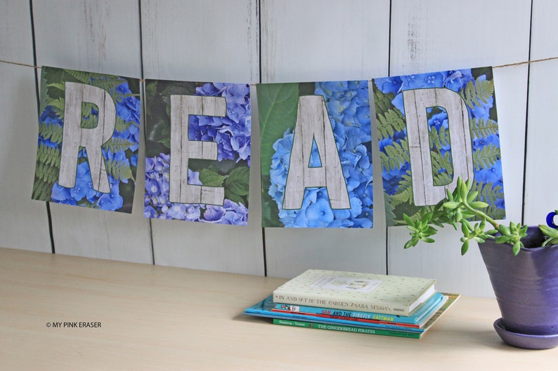 Classroom Read Banner // Reading Theme Banner - Etsy