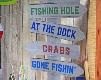Fishing Theme Party// Bait Bar Sign - Etsy