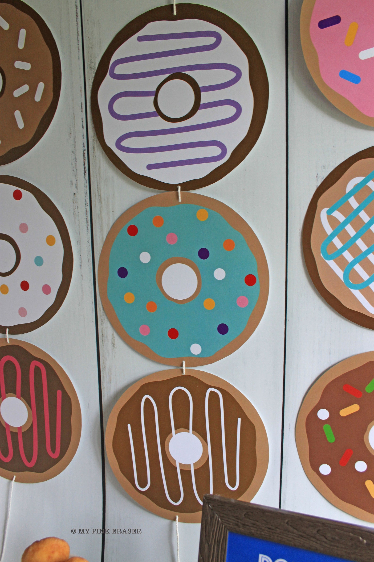 Donut Banner // Dads and Donuts Banner - Etsy