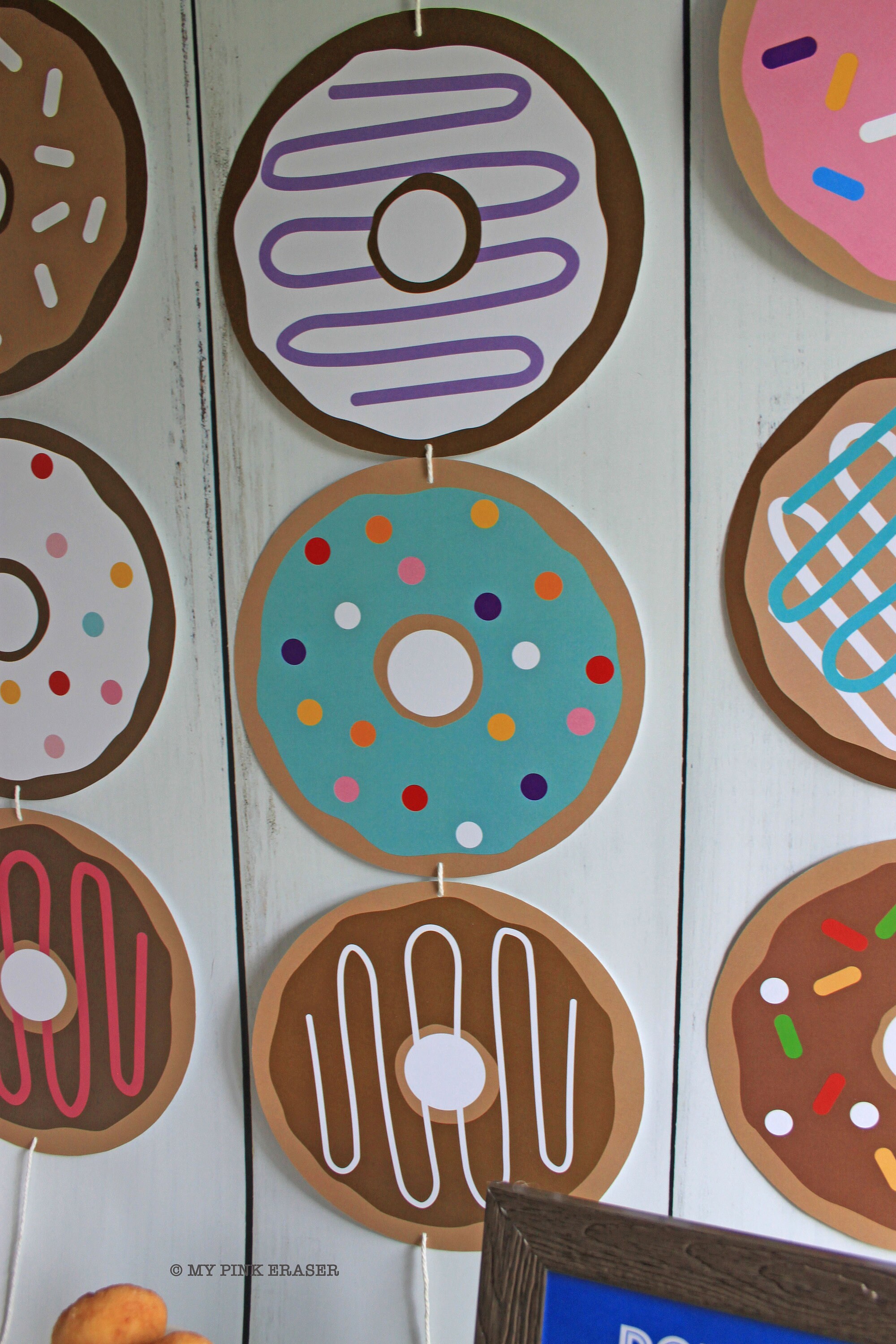 Donut Banner // Dads and Donuts Banner - Etsy