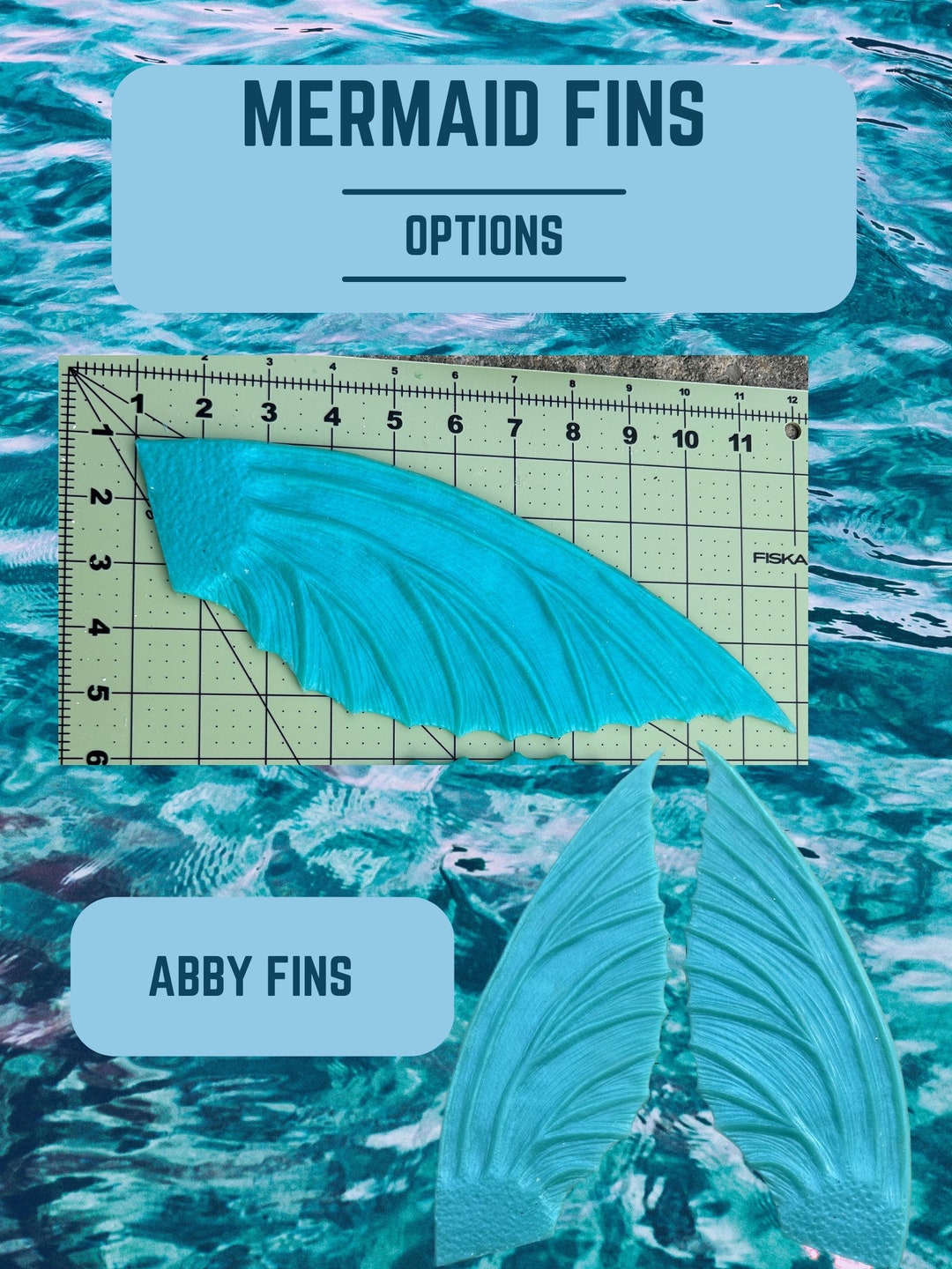 Silicone Mermaid Fins - Side Fins - Custom - Etsy