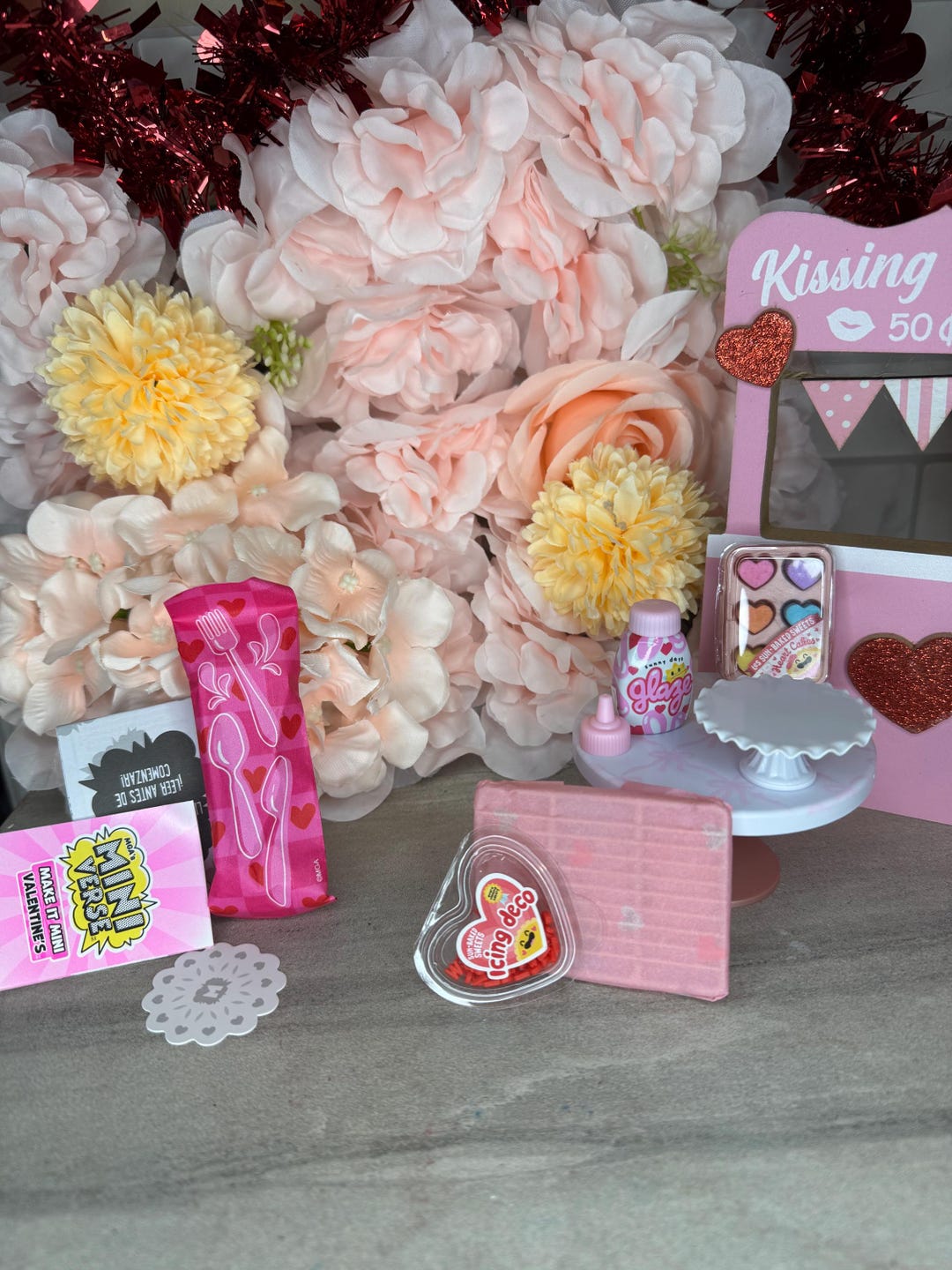 Miniverse Conversation Heart Cakes Make It Mini Valentine’s Day ...