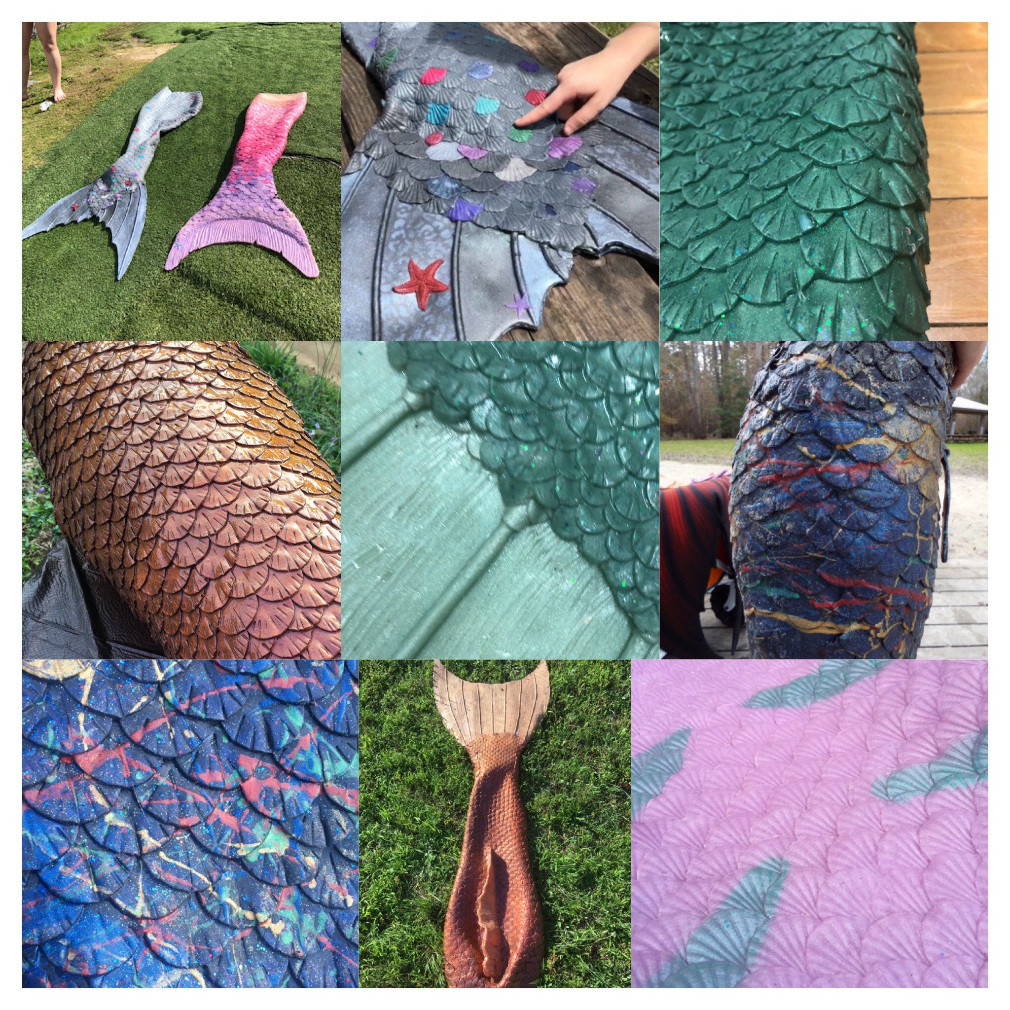 Custom Made Full Silicone Mermaid Tail - Etsy