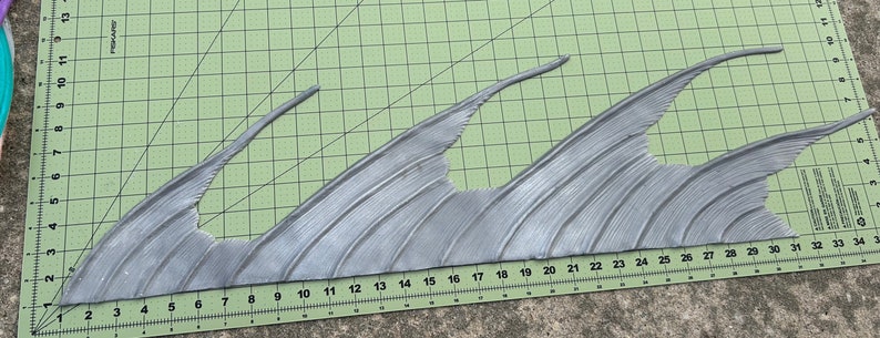 Silicone Mermaid Fins Dorsal Fin Custom - Etsy