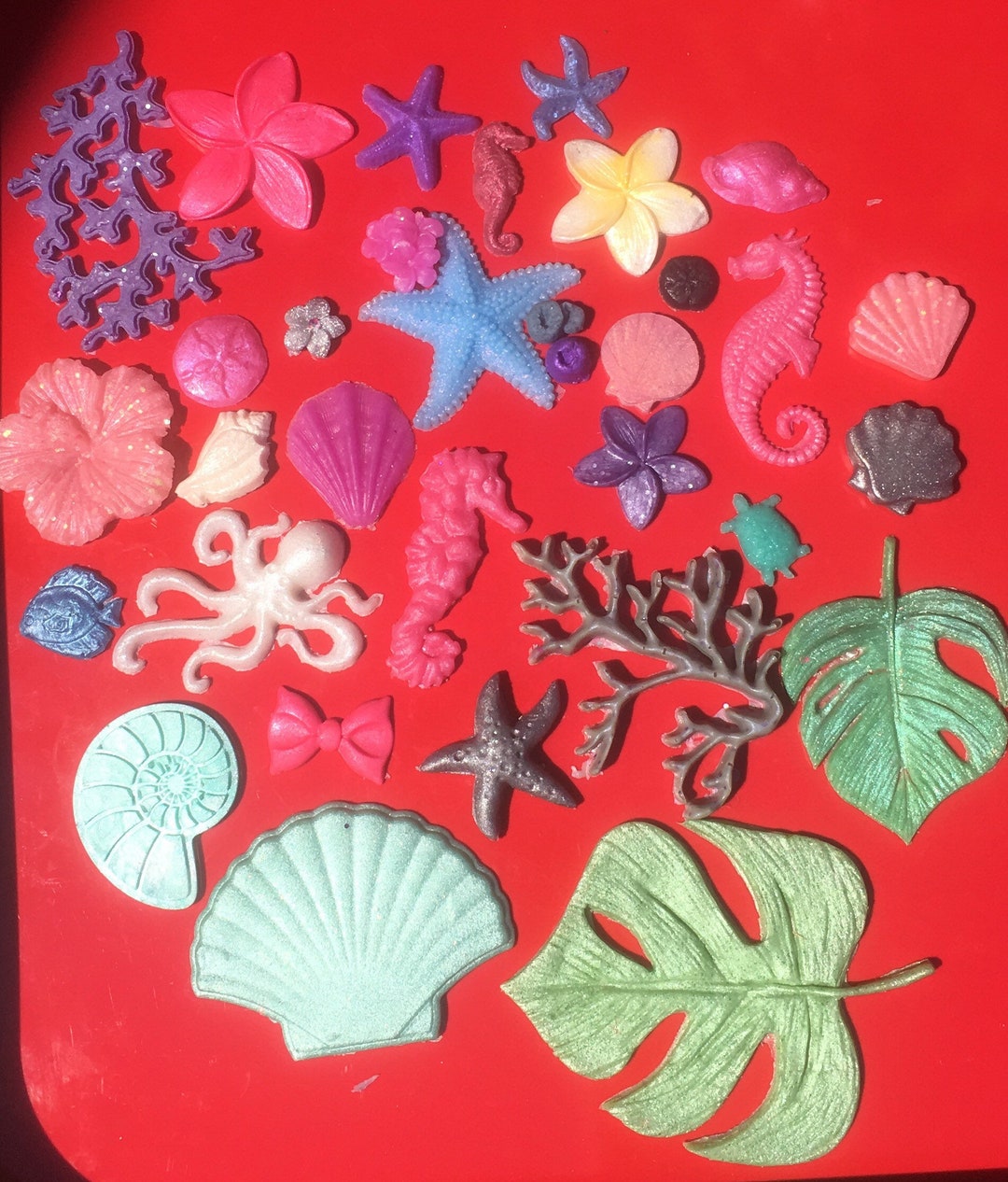 Silicone Sea Creatures Random Assortment of 25 - Etsy