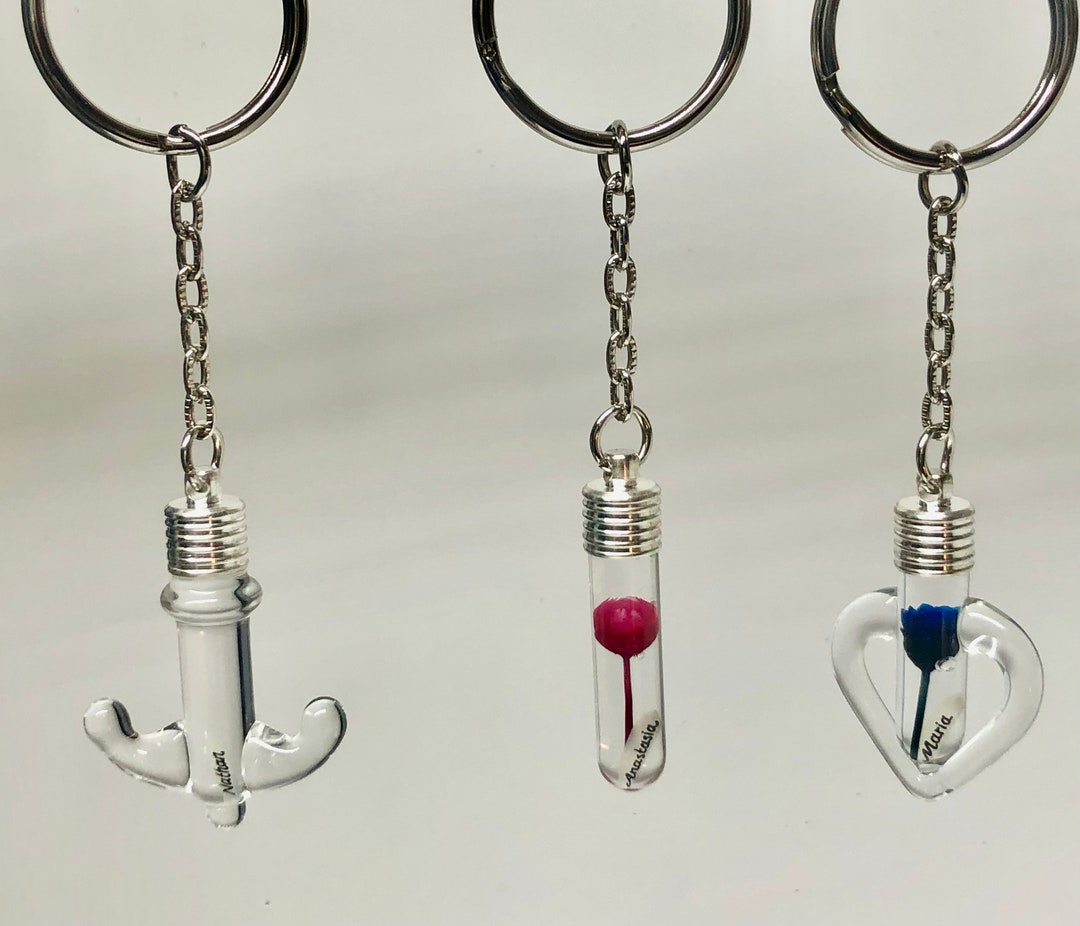 Personalized Magic Rice Key Chain - Etsy