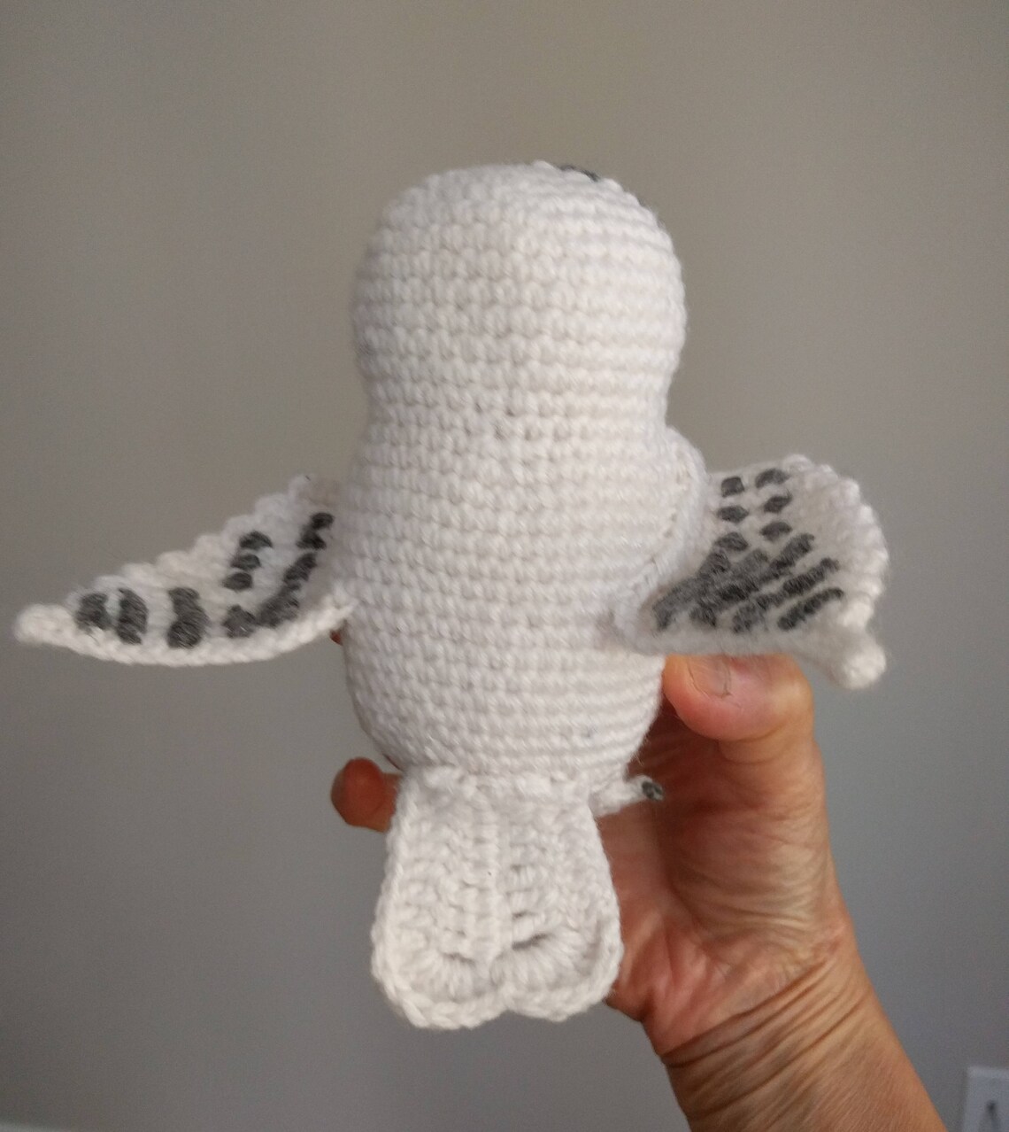 Crocheted White Owl Finished Toy Inspired by Harry Potter's Hedwig - Etsy
