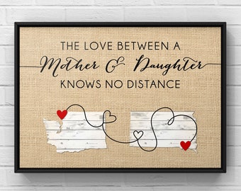 Long Distance Mom Daughter Gift - Etsy