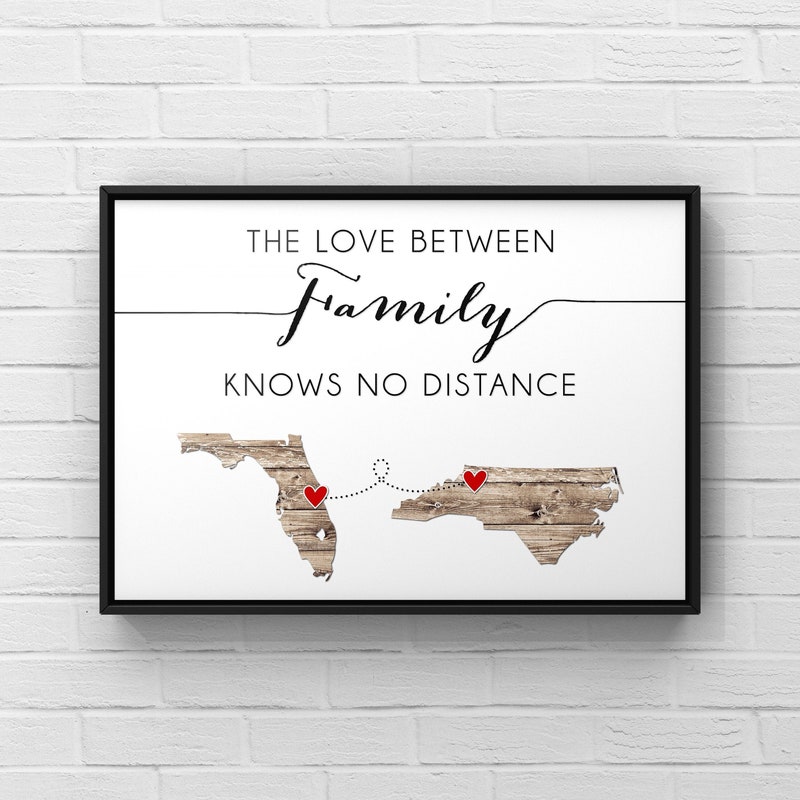 Distance Sign - Etsy