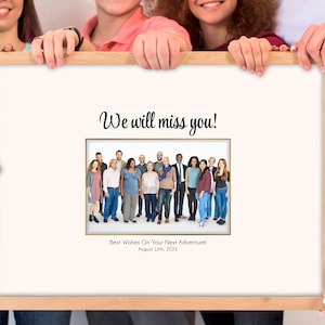 Farewell & Retirement Gift for Coworker, Boss Personalized Signature ...